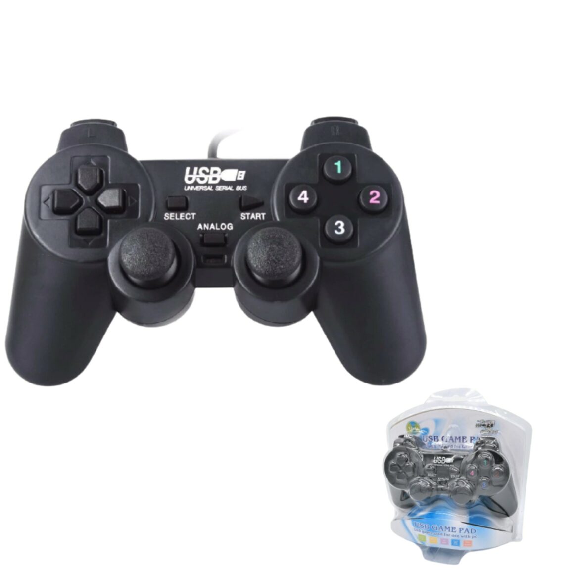 Joystick / Control Analógico Cableado Para PC ( USB ) | Romy